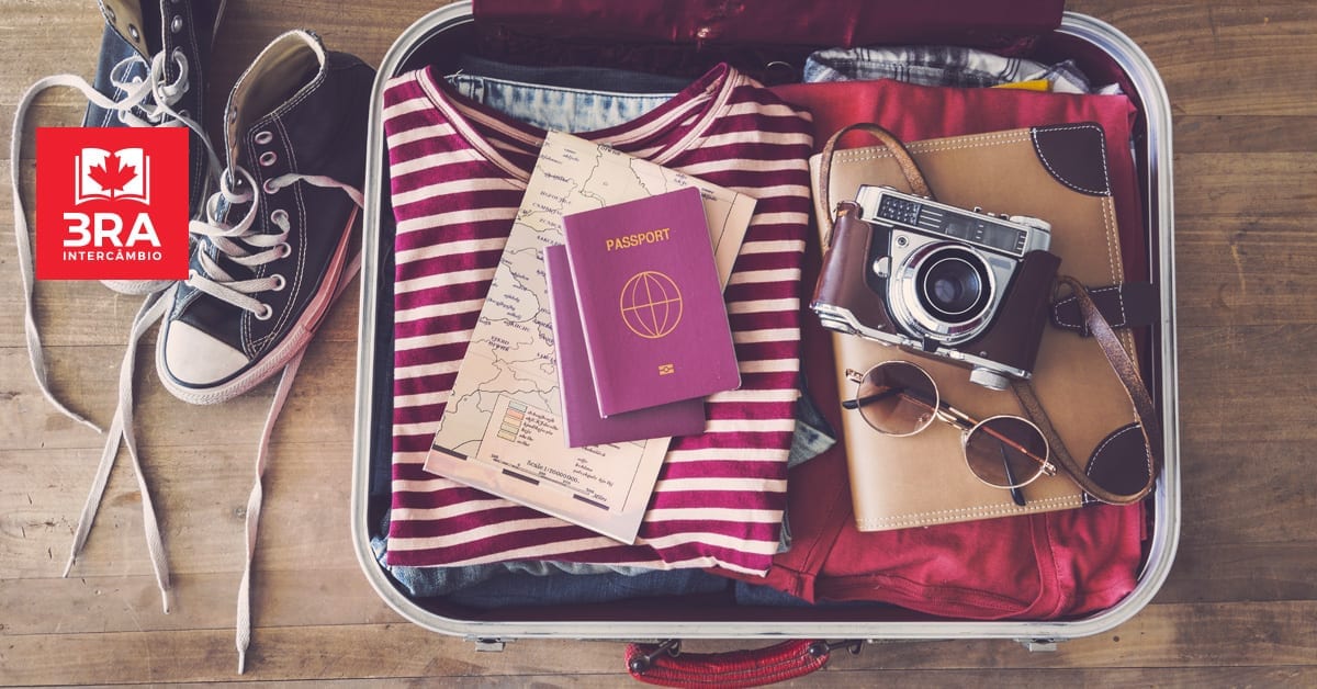 Arrumando as Malas para o Canadá