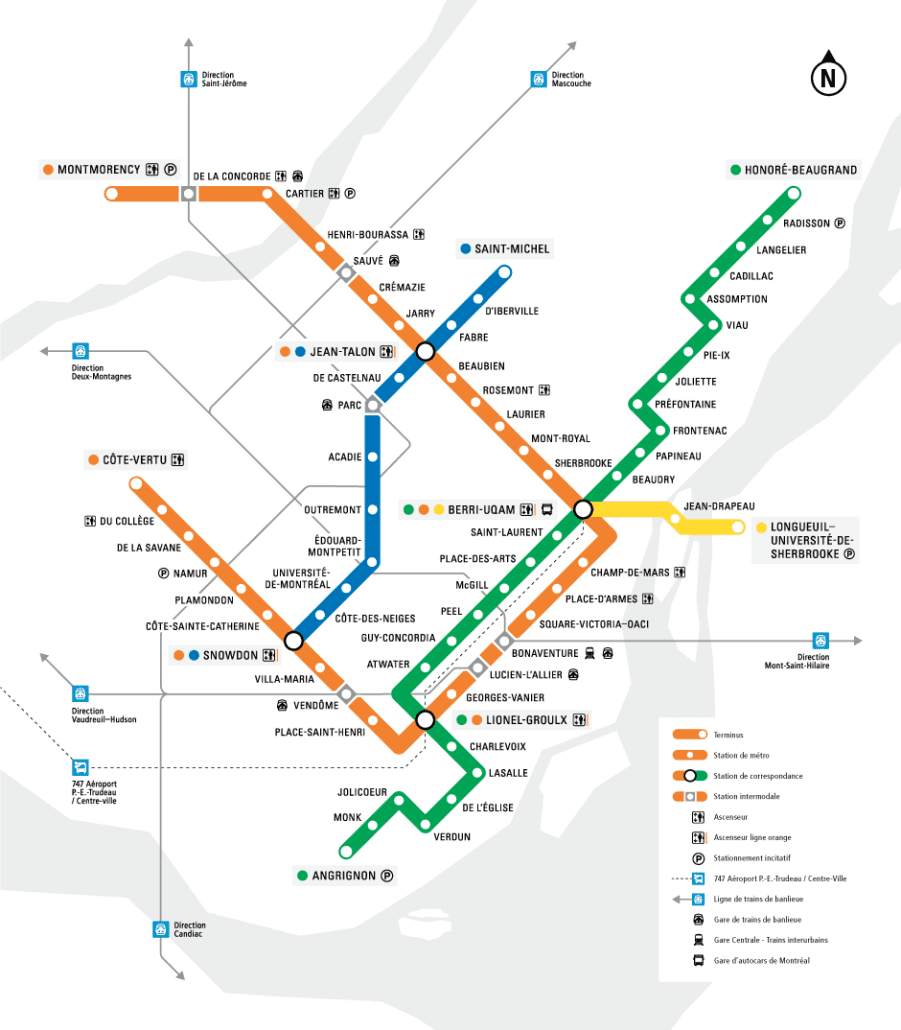 Transporte público en Montreal: ¿Cómo es el funcionamiento?